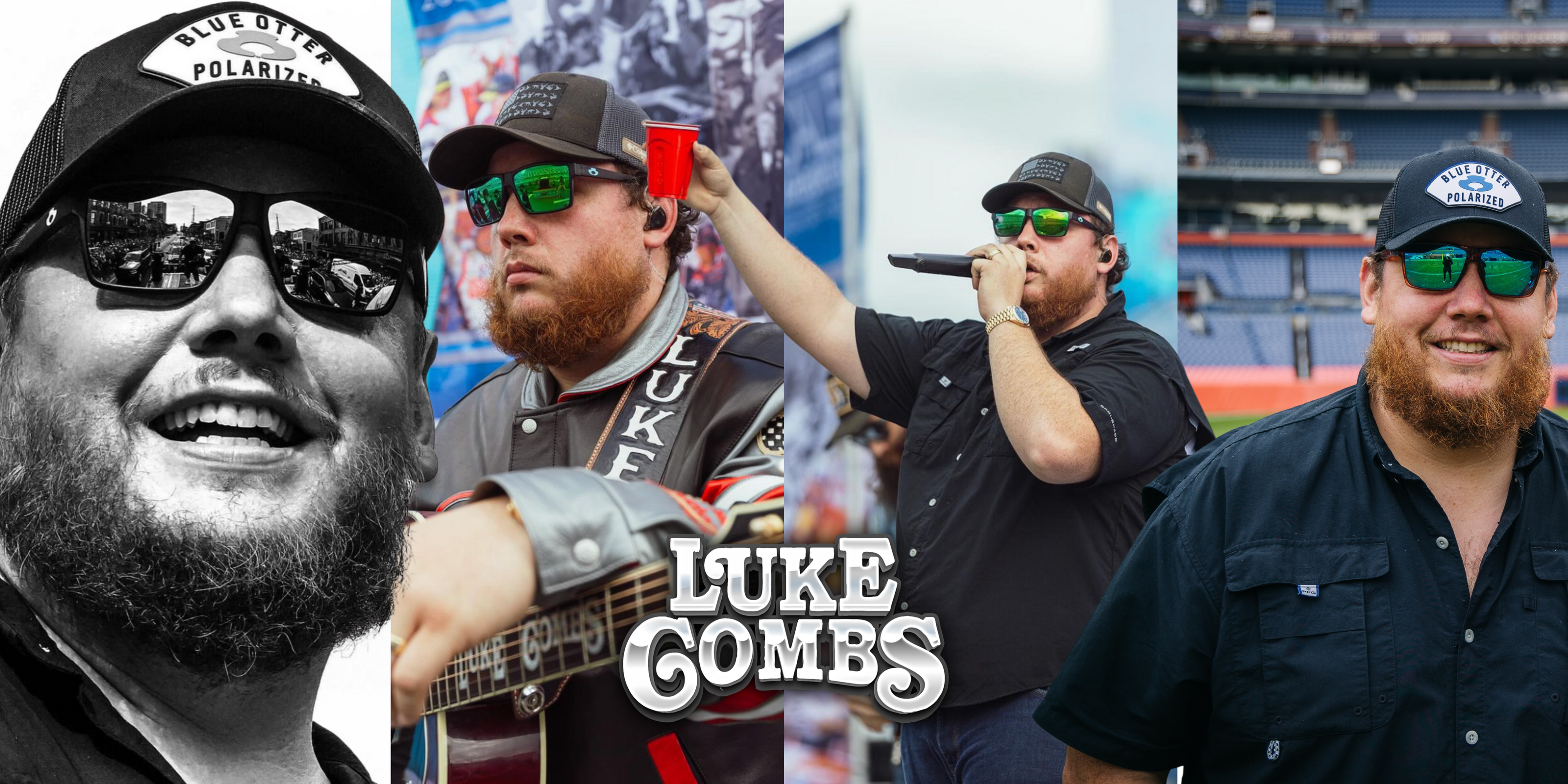 Luke Combs Sunglasses | Blue Otter Polarized™