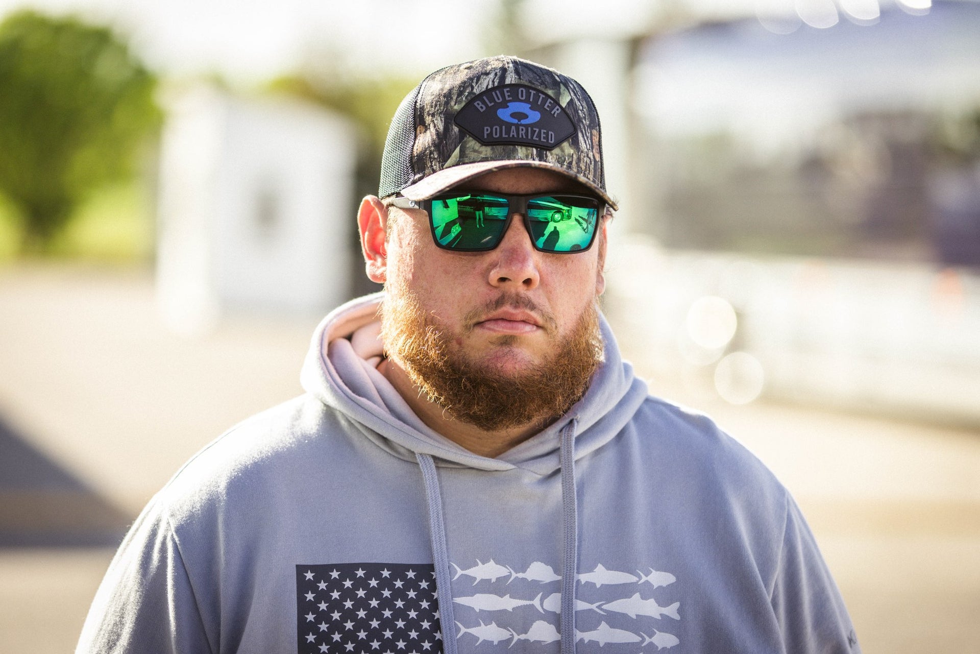 Luke Combs Sunglasses | Blue Otter Polarized™