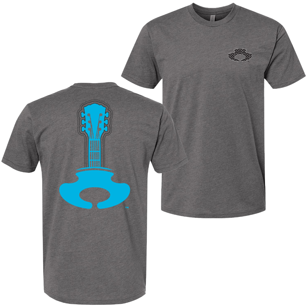 Heather Heavy Metal Tee | Guitar Design | Blue Otter Polarized™